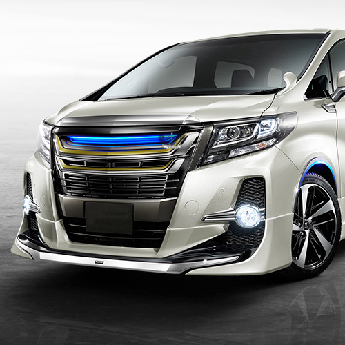 Alphard Alphard M Type Kit PP for Aero Body Front | T&O Auto Car ...
